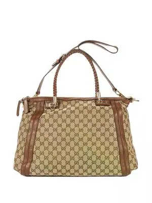 Gucci Bella Gg Canvas Tote Bag