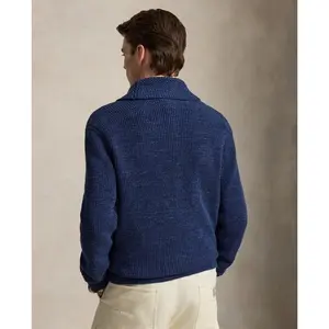 Ralph Lauren Textured Cotton Shawl Cardigan