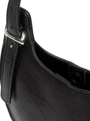 Calvin Klein Logo-embossed Crescent Shoulder Bag