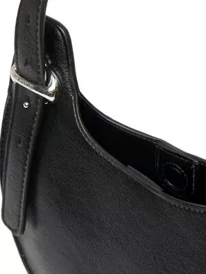 Calvin Klein Logo-embossed Crescent Shoulder Bag