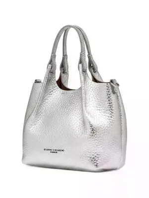 GIANNI CHIARINI Dua Metallic-finish Tote Bag