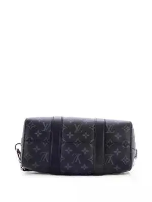 LOUIS VUITTON City Keepall Bag Reverse Monogram Eclipse Canvas Crossbody Bag