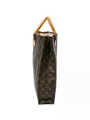 LOUIS VUITTON Sac Plat Monogram Tote Bag