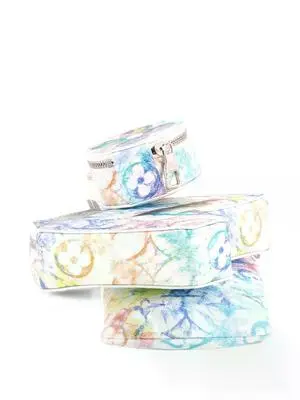 LOUIS VUITTON Block Limited Edition Monogram Pastel Multicolor Crossbody Bag