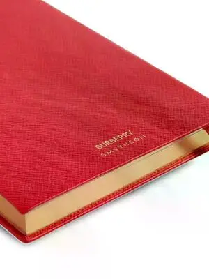 Smythson X Burberry Soho Notebook In Panama