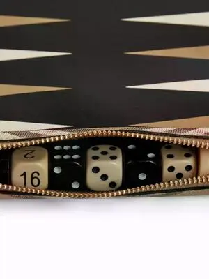Smythson X Burberry Backgammon Roll In Panama