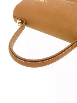 Delvaux 2000-2015 Leather Tempate Pm Satchel