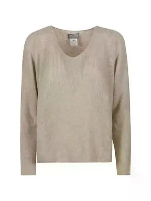 WELLNESS CASHMERE V-neck Knitted Sweater