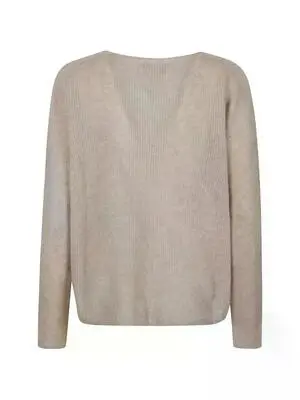 WELLNESS CASHMERE V-neck Knitted Sweater