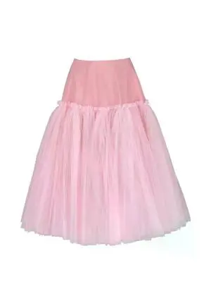MARCO GABRIELLI ATELIER Flared Tulle Midi Skirt