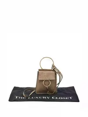 Chloé 2019 Mini Faye Bracelet Leather Cross Body Bag
