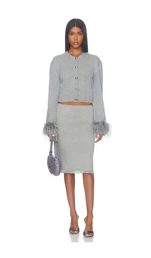 LOVERS AND FRIENDS Wendi Feather Cardigan