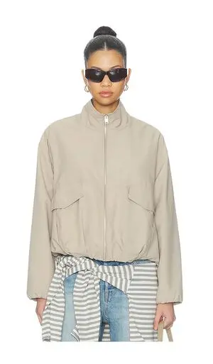 LAMARQUE Elinda Jacket In Beige - Khaki