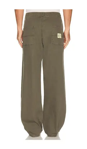 DUVIN DESIGN Elastic Antiworkwear Pant In Green