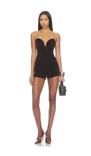 Superdown Eva Sweetheart Top