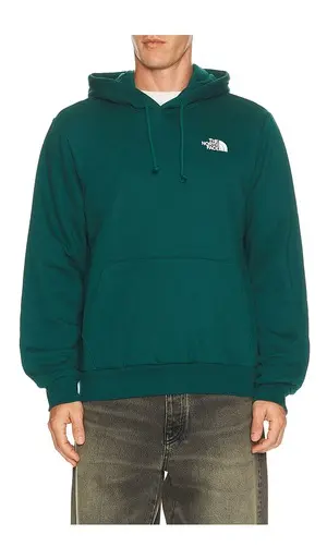The North Face Evolution Box Nse Regular Hoodie In Green