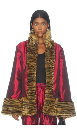 KIM SHUI Akdeniz Satin Jacket