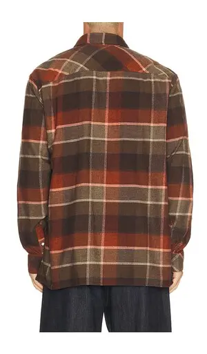 Barbour Copswell Relaxed Checked Shirt In Brown