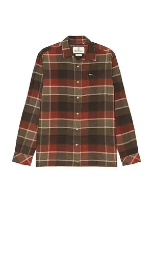 Barbour Copswell Relaxed Checked Shirt In Brown