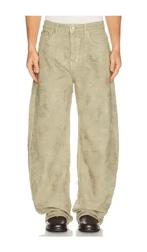 REPRESENT Anarchy Denim Jeans In Grey - Stone