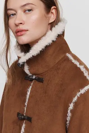 Anthropologie Faux Suede Jacket