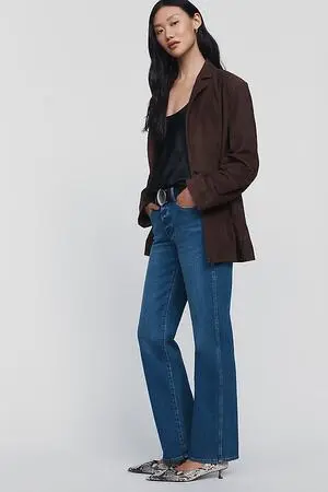 Rolla's Meg Mid Rise Straight Leg Jeans