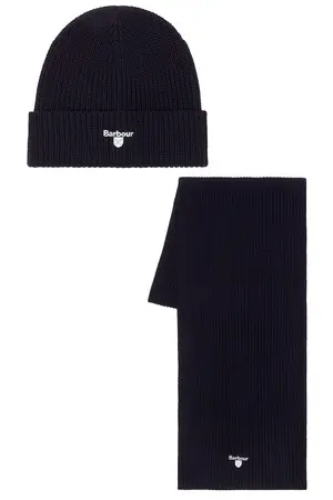 Barbour Cascade Beanie & Scarf Set