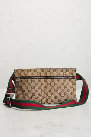 Gucci Vintage Double Pocket Belt Bag