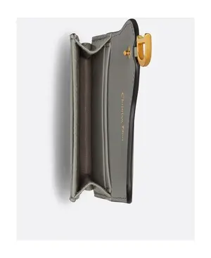 Dior Saddle Flap Card Holder