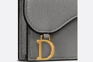 Dior Saddle Flap Card Holder