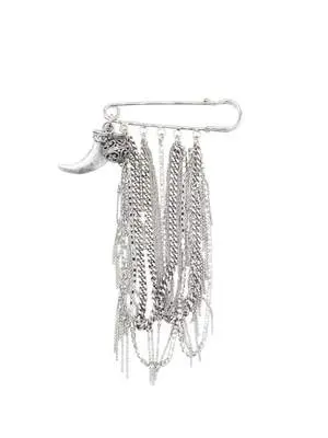 SITA NEVADO Cuerno Brooch - Silver