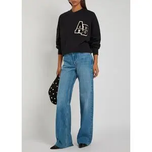 ANINE BING Simple Cotton Sweatshirt