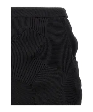Issey Miyake Kone Kone Ribbed Knitted Skirt