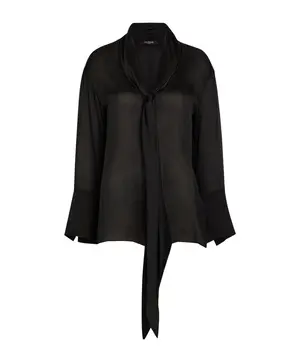 Balmain Simple Silk Shirt