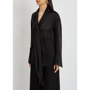 Balmain Simple Silk Shirt
