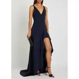 Stella McCartney Ruffled V-neck Dress