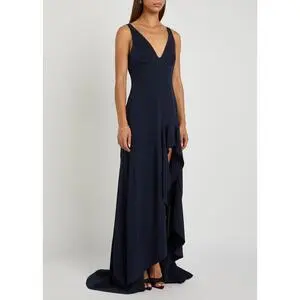 Stella McCartney Ruffled V-neck Dress