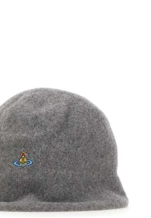 VIVIENNE WESTWOOD Orb Embroidered Hat