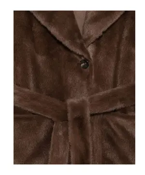 Seventy Belted Faux-fur Coat