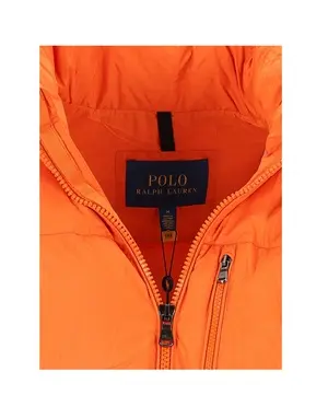 Polo Ralph Lauren Long-sleeved Padded Jacket - Orange