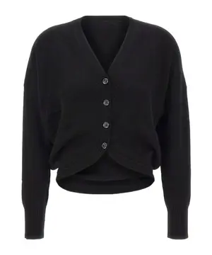 Marella Alacre Cropped V-neck Cardigan