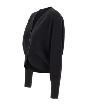 Marella Alacre Cropped V-neck Cardigan