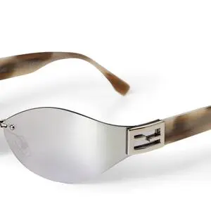 Fendi Metal Shield Sunglasses
