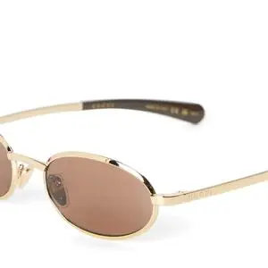 Gucci Slim Oval Sunglasses