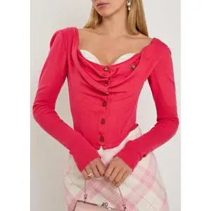 VIVIENNE WESTWOOD Wool Corset Cardigan