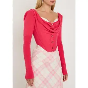 VIVIENNE WESTWOOD Wool Corset Cardigan