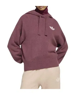 ADIDAS ORIGINALS Knitted Hooded Sweatshirt