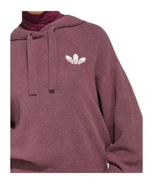 ADIDAS ORIGINALS Knitted Hooded Sweatshirt