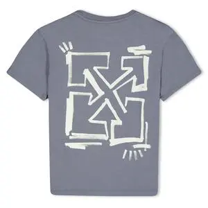 Off-White Short-sleeve Crew Neck T-shirt