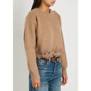 Chloé Wool And Cashmere Blended Sweater